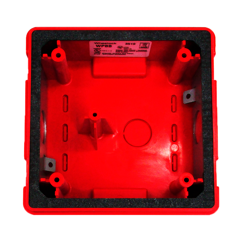 WPSBB-R WHEELOCK Red Weatherproof Backbox — Nova Star Supply