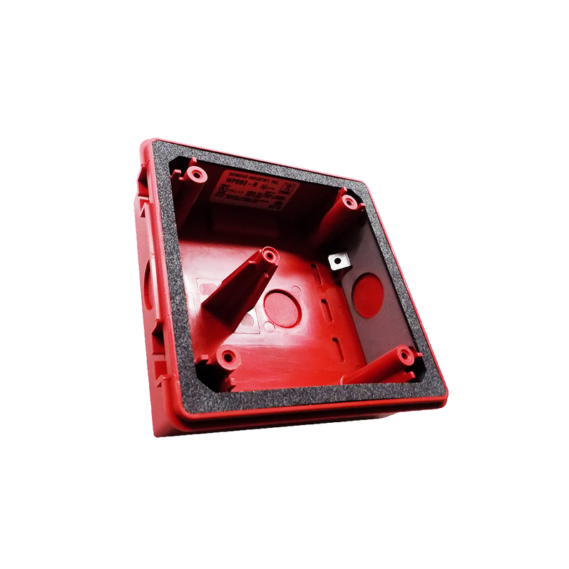WPBBS-R SIEMENS As Horn Weatherproof Red Back Box — Nova Star Supply