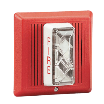 2452THS-110-R KIDDE COMMERCIAL Strobe Fire Alarm Signal 110 CD Red ...