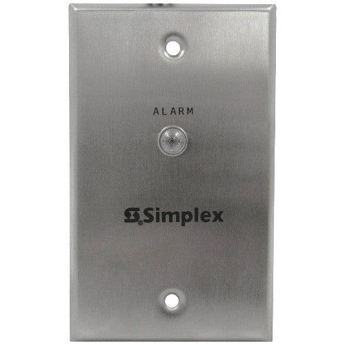 Simplex 2098-9808 Remote LED Alarm Indicator Mounted on a Single Gang ...
