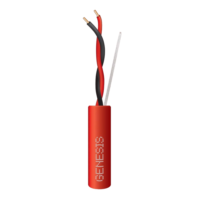 GENESIS 55041004 14/1Pr Solid Fire Alarm Nyc Certified Unshielded Red ...