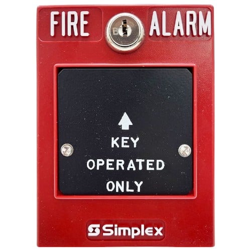 2099 9762 SIMPLEX Non-Coded Non-Addressable Manual Station; Single act ...