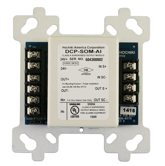 Hochiki Som-Ai Supervised Output Module Class A & B With Isolator ...