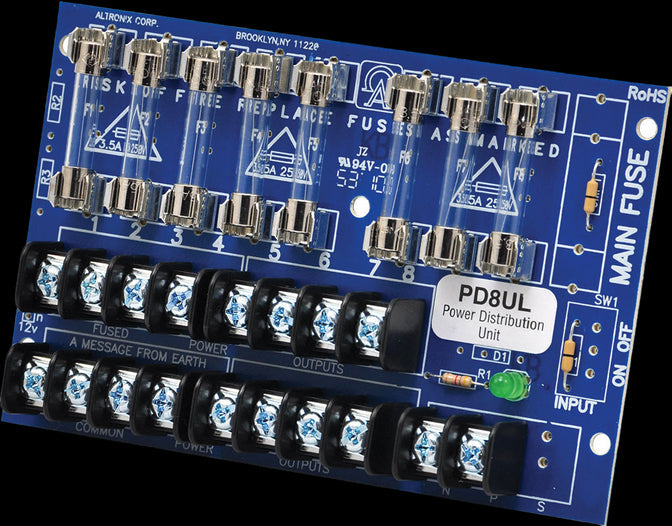 Altronix PD8UL Power Distribution Module — Nova Star Supply
