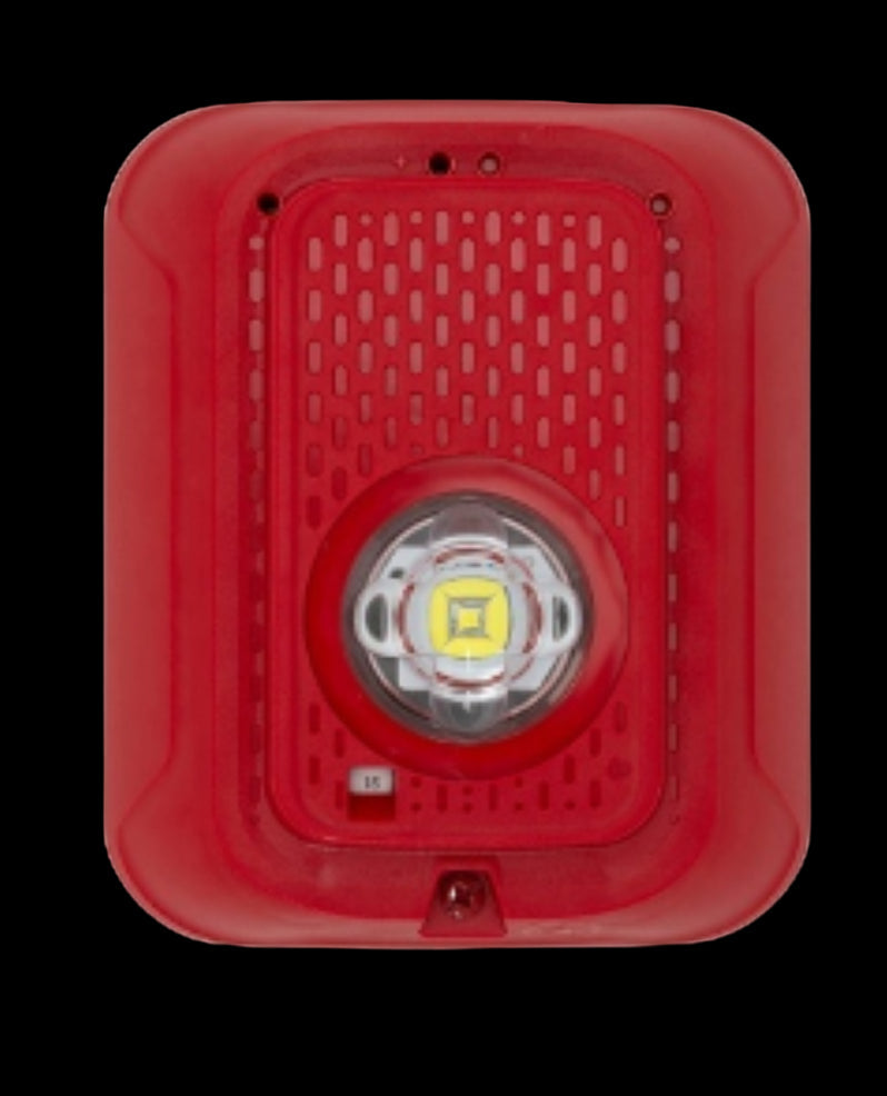 SYSTEM SENSOR SRLED-P LED STROBE; WALL; RED; PLAIN; 2-WIRE — Nova Star ...