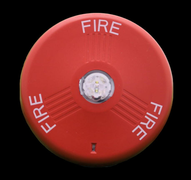 WHEELOCK LSTRC3 Led Ceiling Red Fire Clear Lens Indoor Exceder Strobe ...