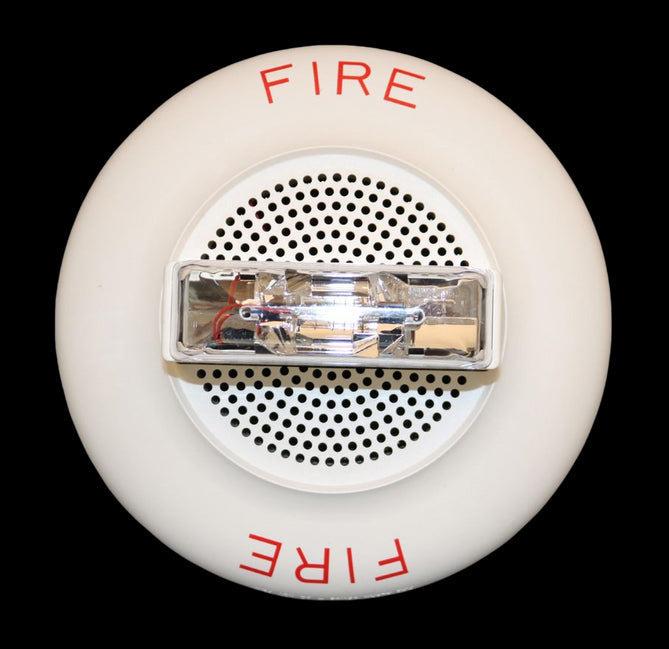 WHEELOCK E60H-24MCC-FW High Fidelity Speaker Strobe Round Ceiling 24VD ...