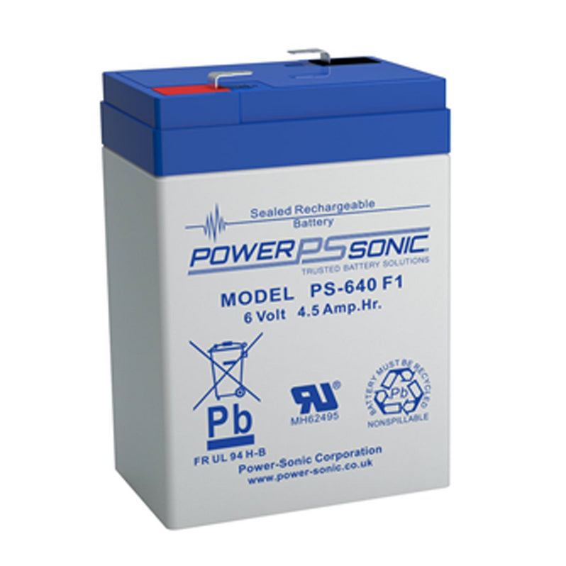 PS-640 F1 POWER SONIC 6V 4.5AH Battery — Nova Star Supply