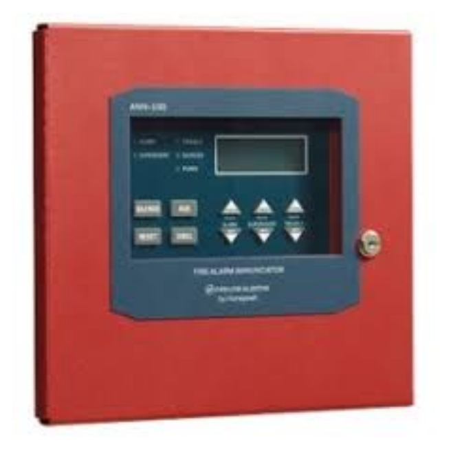 FIRE-LITE ANN-100 80-Character LCD Remote Fire Annunciator, Backlit, R ...