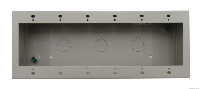 2975-9206 SIMPLEX Ivory Finish 6-Gang Surface Mount Box — Nova Star Supply