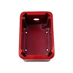 Simplex 2975-9212 Red Surface Mount Box stamped steel construction — Nova Star Supply