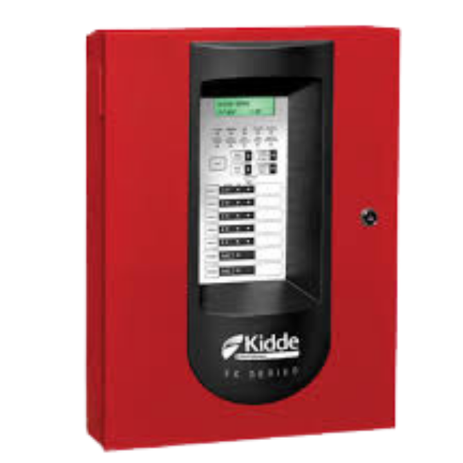 FX-5RD KIDDE COMMERCIAL Conventional Fire Alarm Control Panel Red â€“ 5 ...