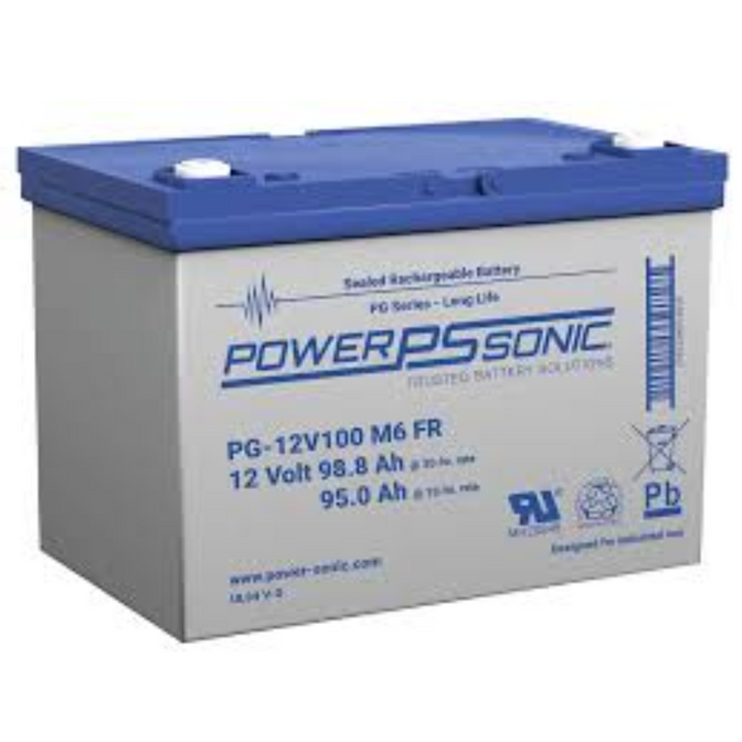 PS-121000 M6 POWER SONIC 12V100.0AH Sealed Lead Acid Battery — Nova ...
