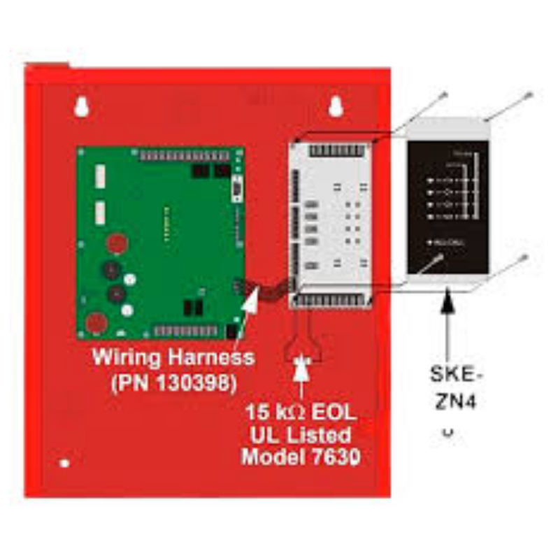 SKE-ZN4 SILENT KNIGHT Voice Evac 4 Zone Splitter — Nova Star Supply