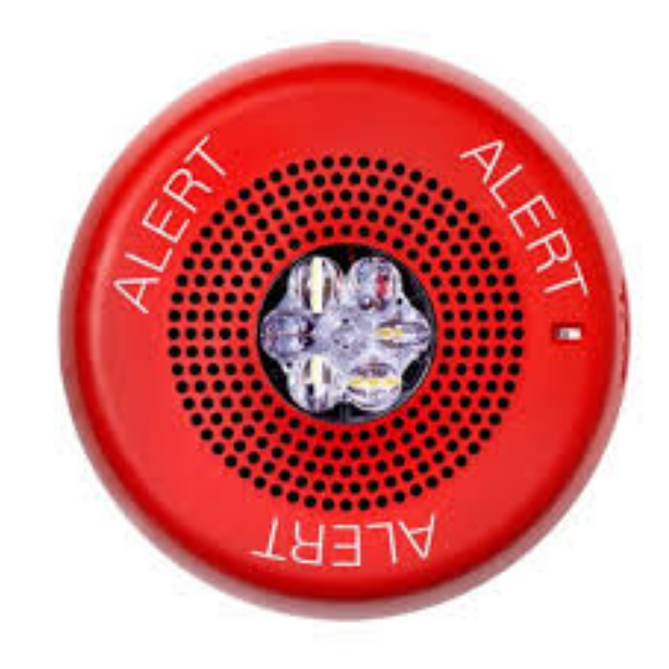 WHEELOCK ELFHSRC Eluxa Led Lf Horn Str Red Ceiling 24V 110/177Cd Fire ...