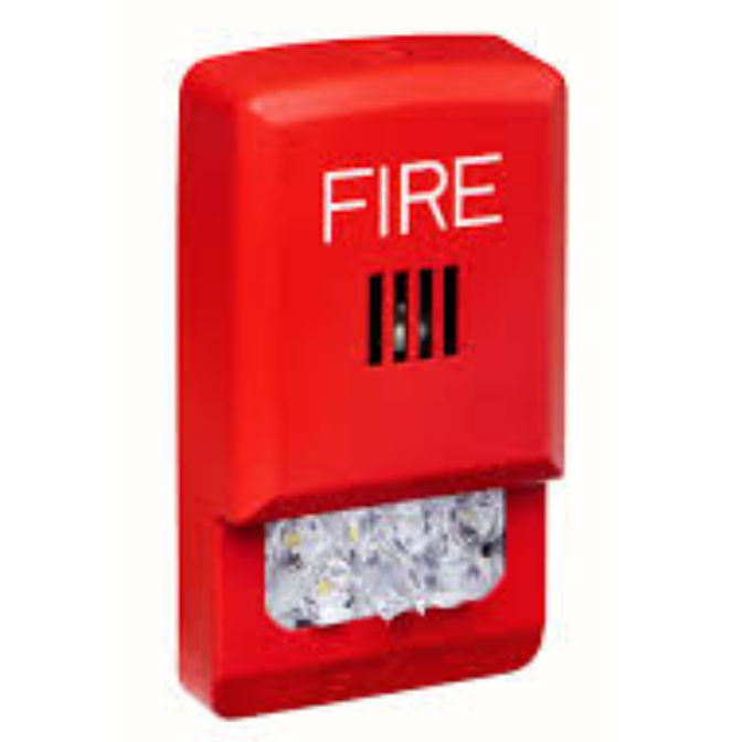 ELHSR WHEELOCK LED Wall Fire Horn Strobe 24V,15/30/75/110/135/185 ...