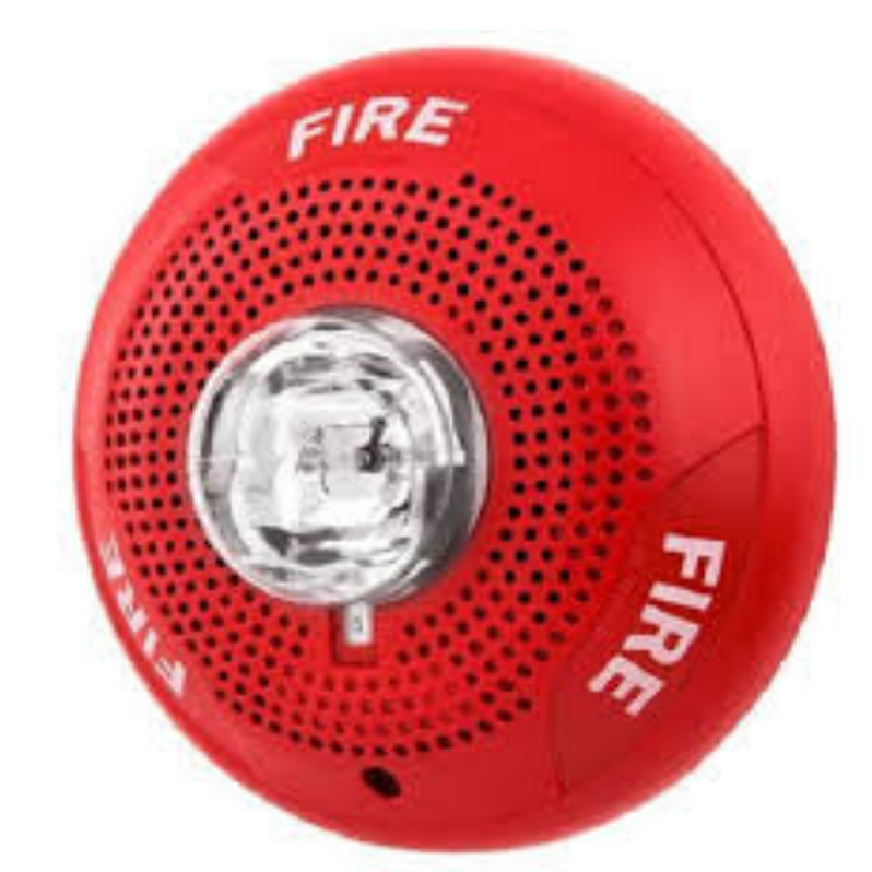 SPSCRV SYSTEM SENSOR Speaker Strobe High Volume Standard-Candela Indoo ...