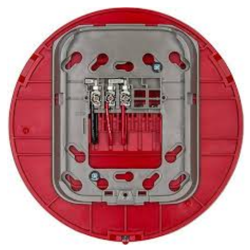WAV-CRL SYSTEM SENSOR Red Swift Wireless AV Base Ceiling Back Box ...