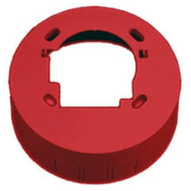 SPBBSC SYSTEM SENSOR Red Ceiling Mounted Back Box Skirt — Nova Star Supply