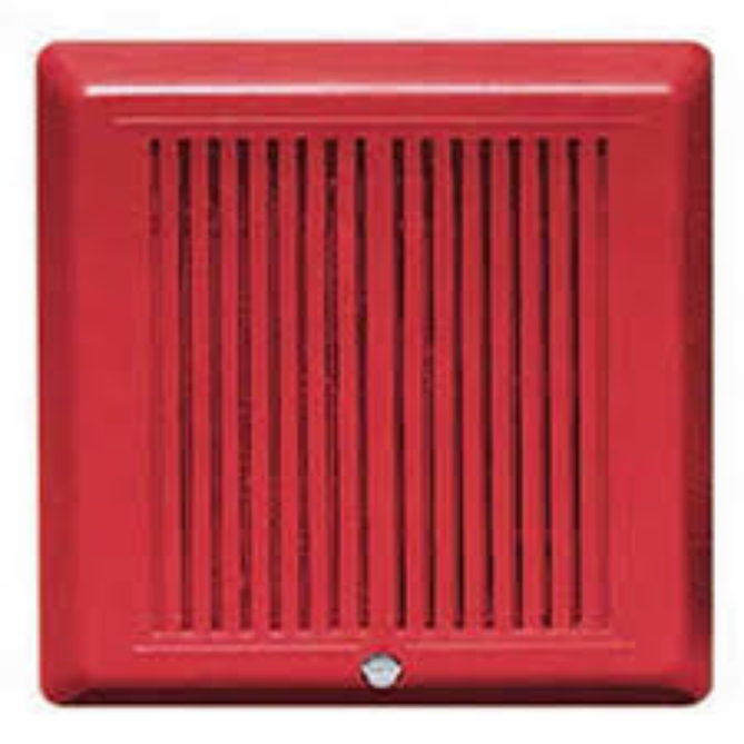 Kidde Commercial 2447TH-R 2400 Series Fire Alarm Temporal Horn. 24V Dc ...