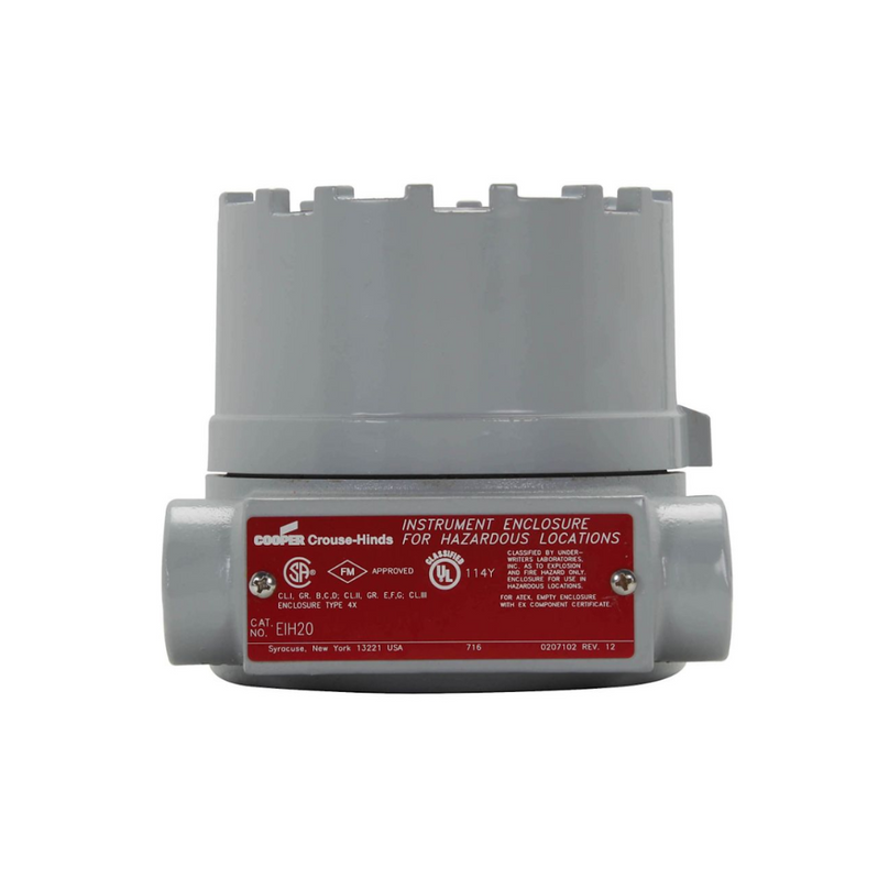 EIH20 WHEELOCK Eaton Crouse-Hinds series EIH instrument enclosure 2" c ...