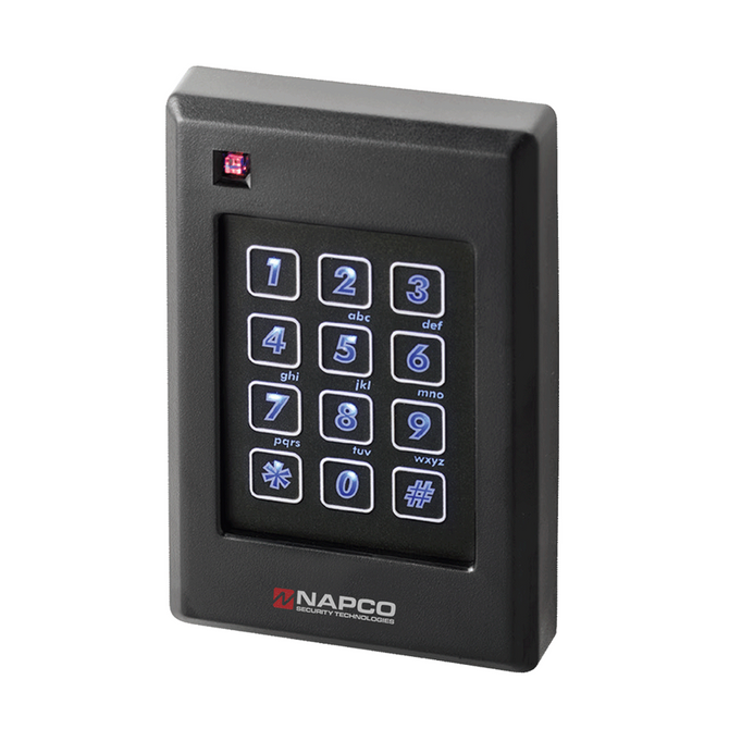 CICRP-620HAB NAPCO Mullion-Mount Proximity Reader And Keypad Black ...