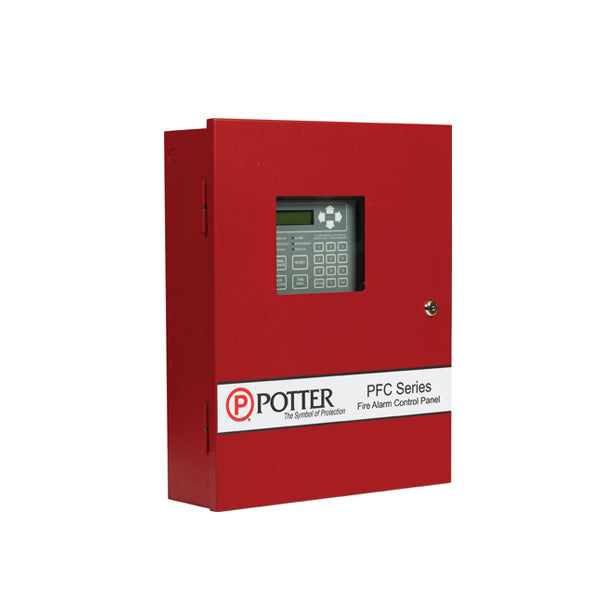 POTTER PFC-6006-R 6 Zone Sprikner Monitoring Panel Red — Nova Star Supply