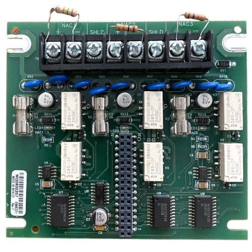 Simplex 4100-1245 Flex-35/50 Expansion NAC Module adds three Class B a ...