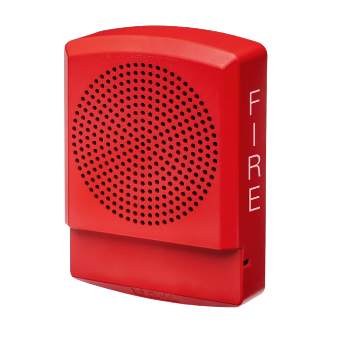 ELSPKR WHEELOCK Eluxa Led Hf Spkr Red Wall 24Vdc Fire — Nova Star Supply