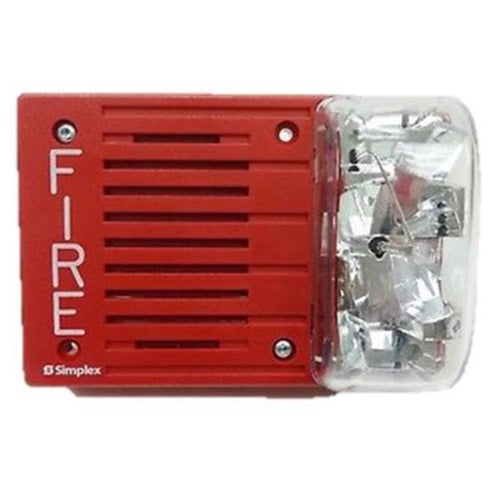 Simplex 4903-9153 Speaker Strobe Red with White “FIRE” Lettering 15CD ...