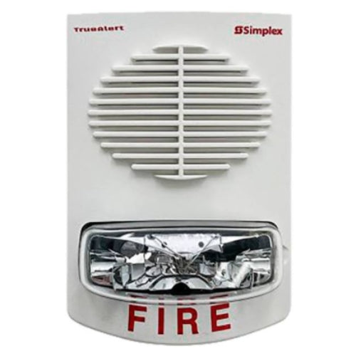 Simplex 4903-9360 S/V 75CD White with “FIRE” Lettering 25/70V Non ...