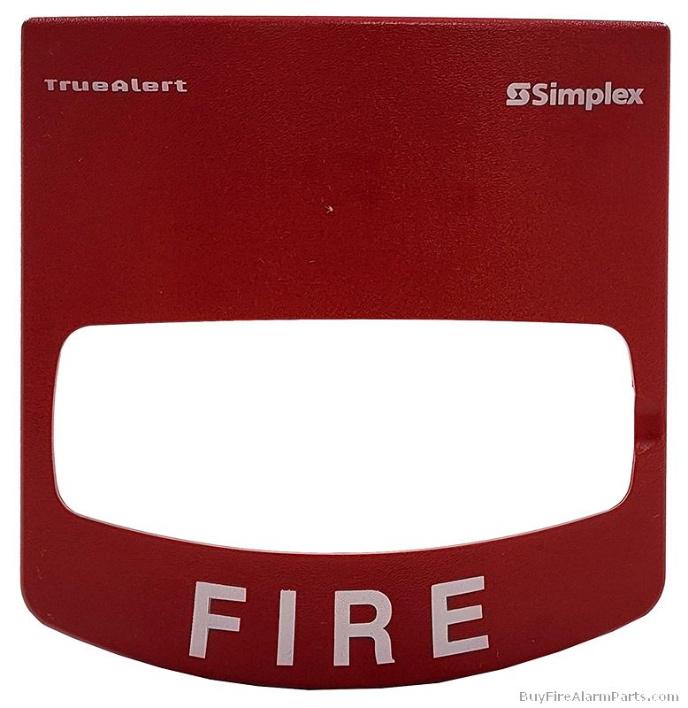 Simplex 4905-9993 V/O Cover White “TRUEALERT” Lettering — Nova Star Supply