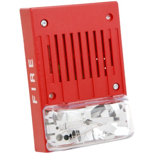 Simplex 4906-9130 Horn with Multi-Candela Strobe Ceiling Mount White ...