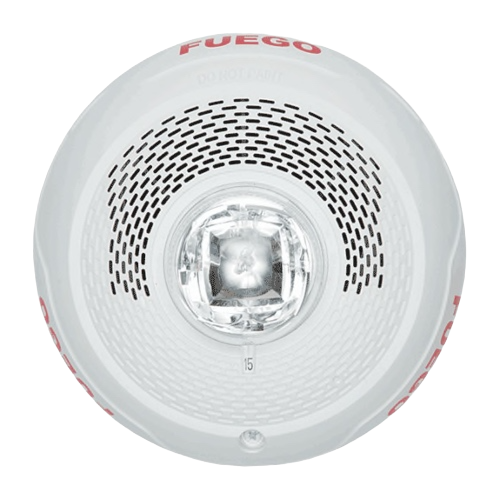 SPSCWL SYSTEM SENSOR Speaker Strobe White Ceiling — Nova Star Supply