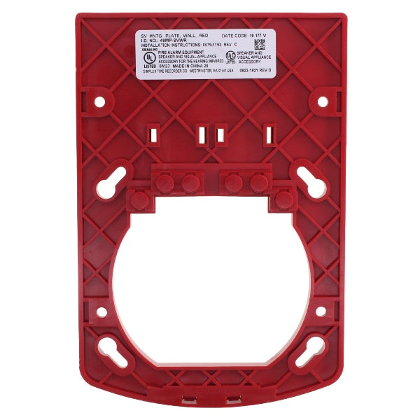 Simplex 49MT-APPLW Horn Multi-Tone Appliance Only Wall — Nova Star Supply