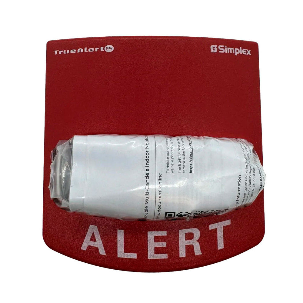 Simplex 49VO-WRA-A VO Wall Mount Red “ALERT” Lettering Amber Lens ...