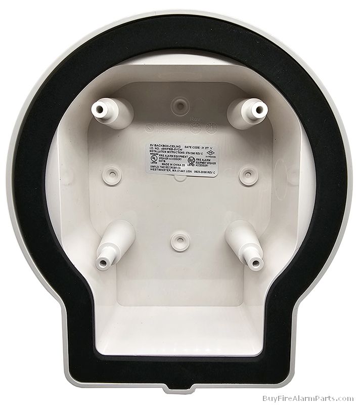 Simplex 49WPBB-SVWR Weatherproof Back Box S/V Wall Mount Red — Nova ...