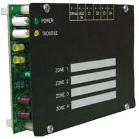 SP4Z-A/B WHEELOCK Sp40S Spkr Splitter 4 Zone Class B Or 2 Zone Class A ...