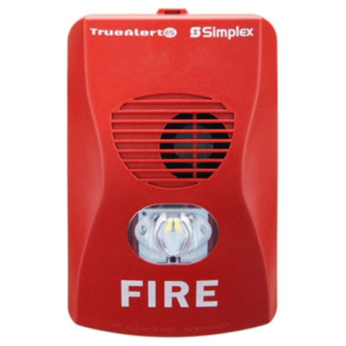 Simplex 59AVC-WRFO Weatherproof Cover Red FIRE marking Audible Visual ...