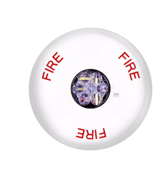 ELSTWC WHEELOCK Eluxa Led Str Wht Ceiling 24V 15/30/75/110/150/177Cd F ...