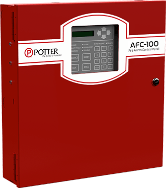 Potter AFC-100 Fire Alarm Control Panel — Nova Star Supply