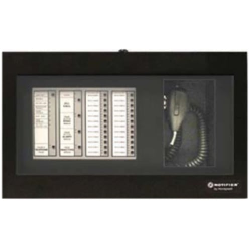 NOTIFIER CAB-RP Cabinet for the DVC-RPU Single row Wall-mounted Black ...