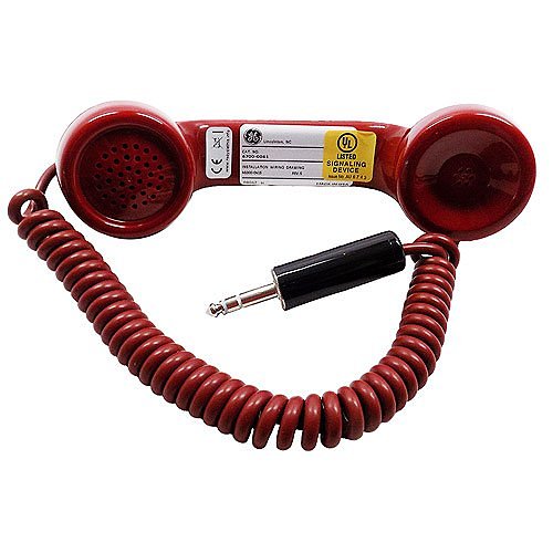 Edwards EST 6700-0061 Plug-in Red Portable Telephone Handset — Nova ...