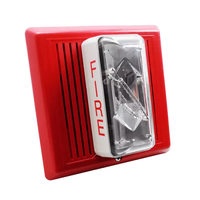 INT-8AT KIDDE 110cd Red Temporal Horn-Strobe — Nova Star Supply