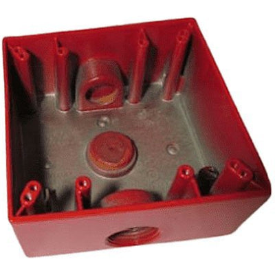 KD-74347U KIDDE Red Surface Mount Box — Nova Star Supply