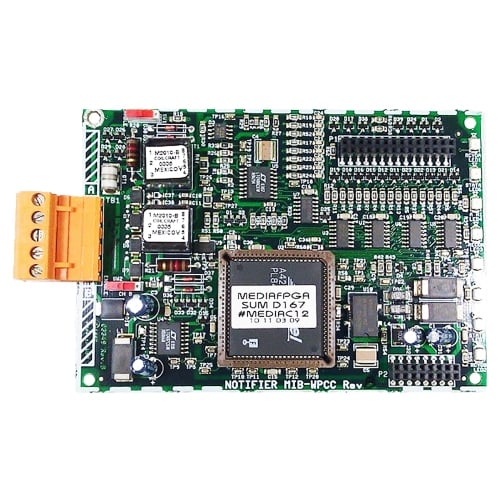 MIB-W NOTIFIER 1010/2020/INA TWISTED PAIR WIRE MEDIA INTERFACE BOARD ...