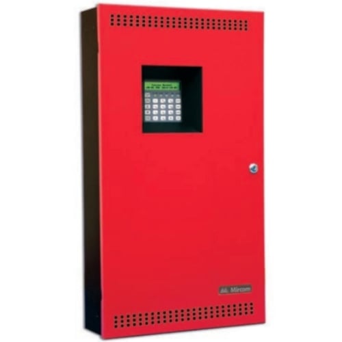FA-301-12DDR MIRCOM FIRE PANEL MICROPROCESSOR BASED 12 INITIATING CLASS ...