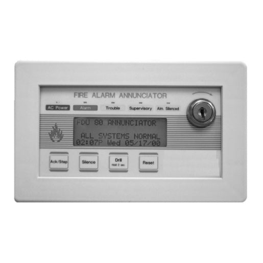 Notifier FDU-80 80-Character LCD Fire Annunciator — Nova Star Supply
