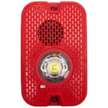 P2GRKLED SYSTEM SENSOR L-Series with LED Outdoor Compact Wall Horn Str ...
