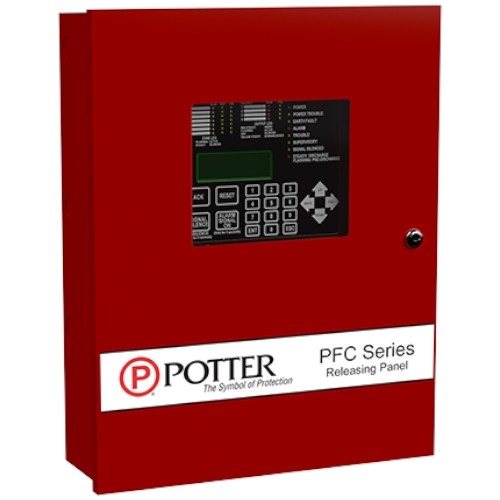 PFC-4410G3 POTTER Conventional Multi-Hazard Releasing Control Panel ...